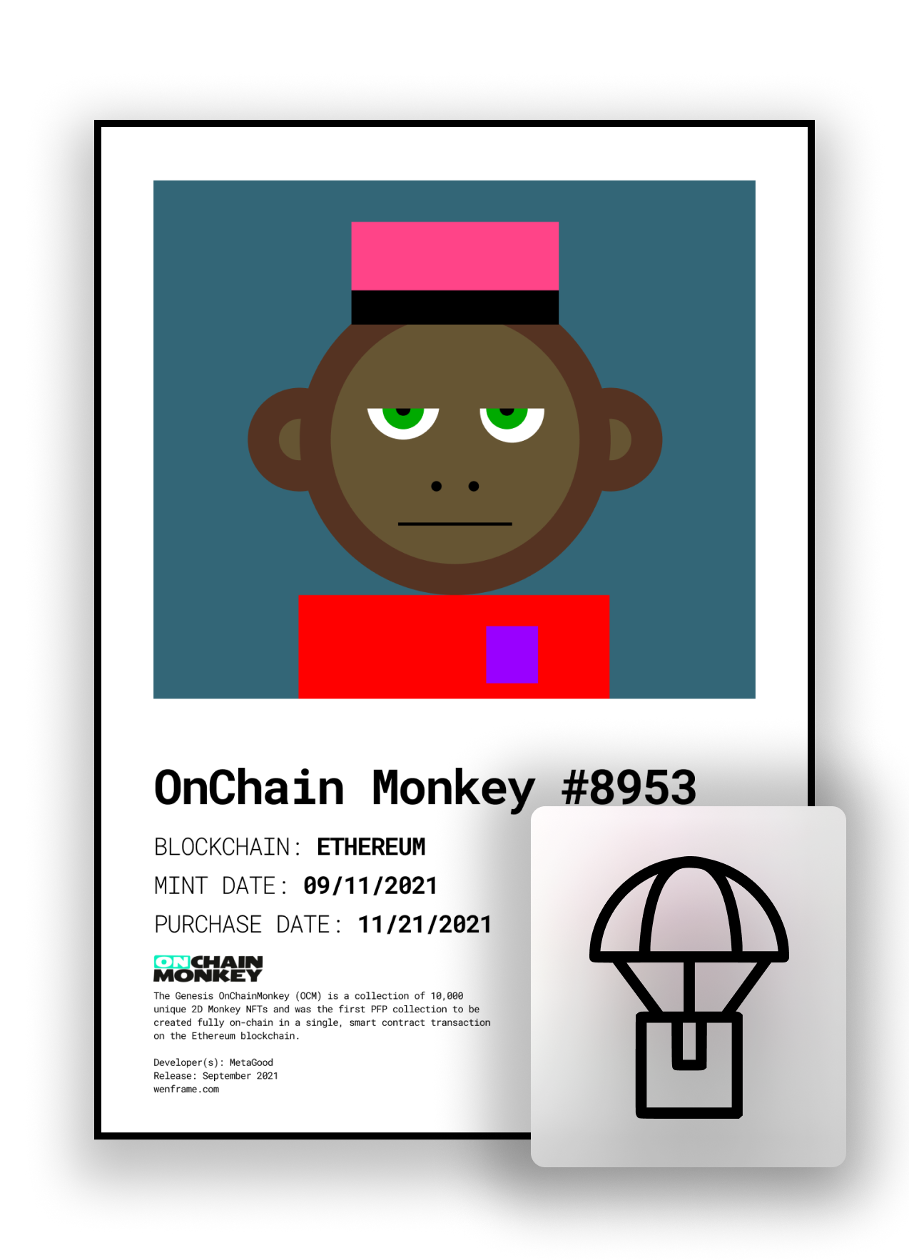 Custom Certificate PDF & Airdrop to Wallet - OnChain Monkeys - WENFRAME ...